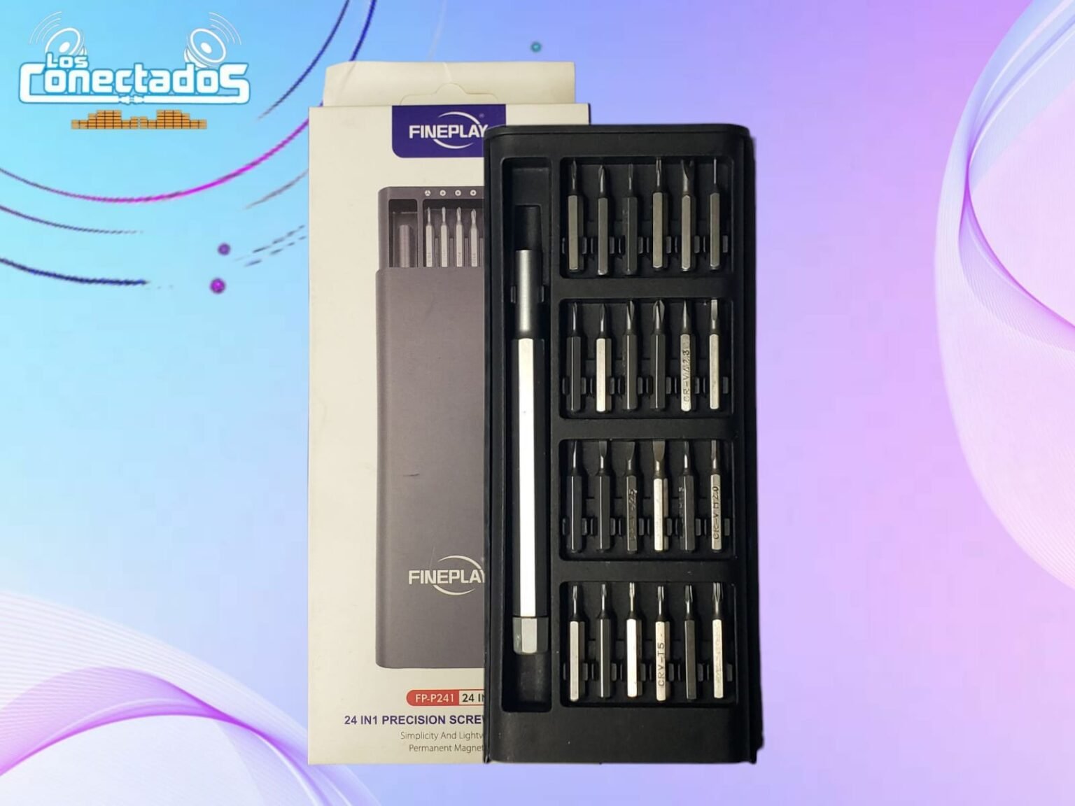 Set de Desatornilladores de Precisión con Perilleros 24 en 1 – Estuche ...